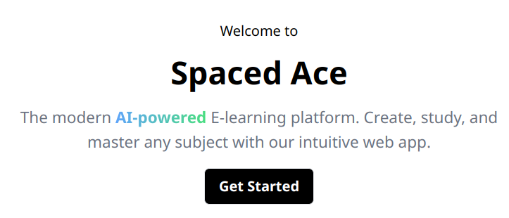 Spaced Ace